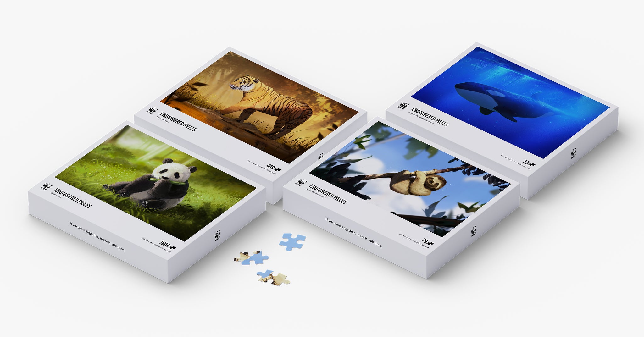 Endangered Pieces Puzzles