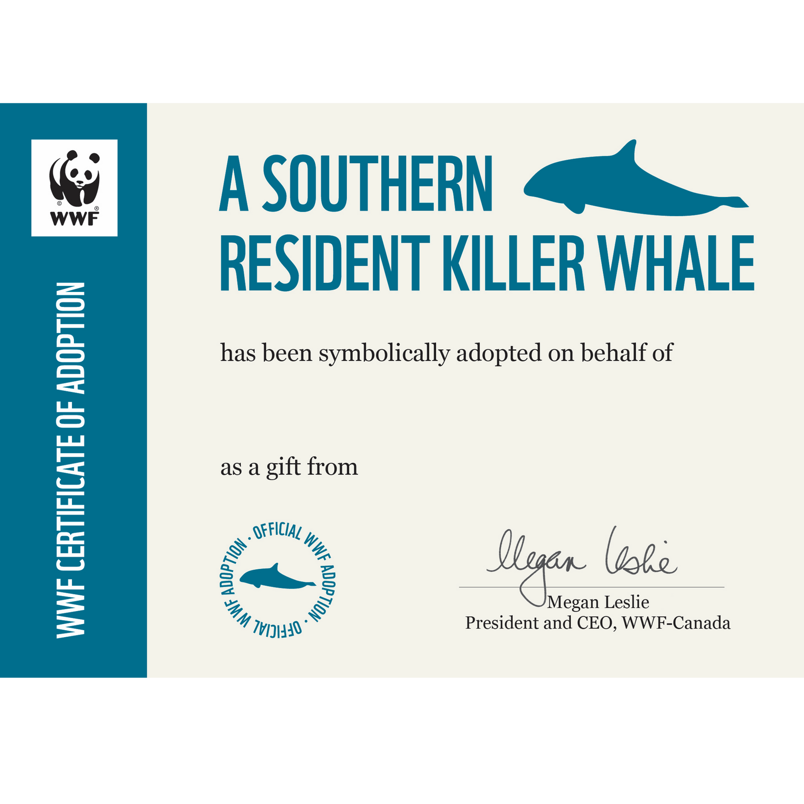 Adopt an Orca | Plush & Certificate Gift Kits